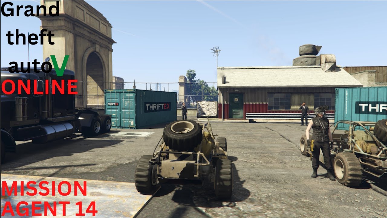 GTA 5 Online Mission# Agent 14🔥Gameplay - YouTube