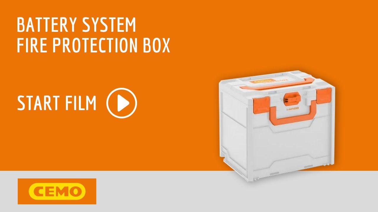 The new battery system fire protection box (EN) - YouTube