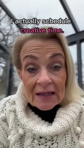 Creativity - schedule time to be creative! Creativivity is releasing ...