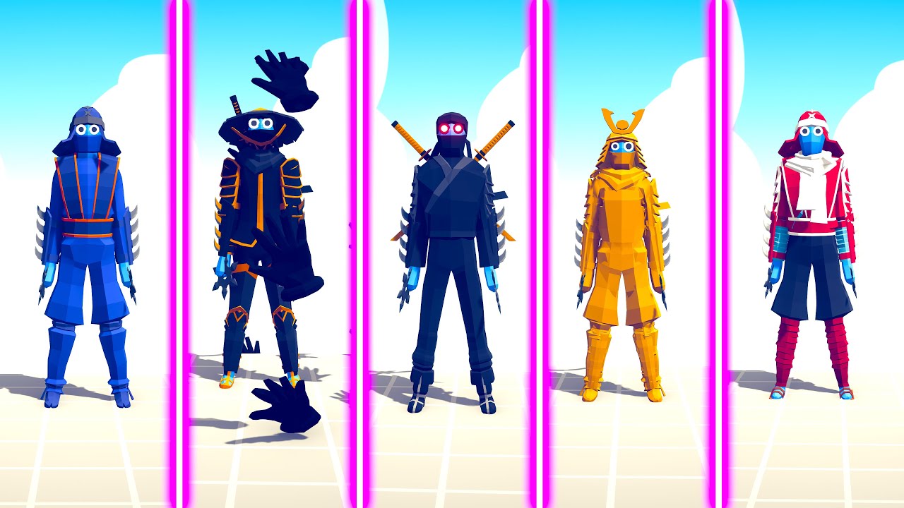 EVOLUTION OF SENSEI - Totally Accurate Battle Simulator TABS - YouTube