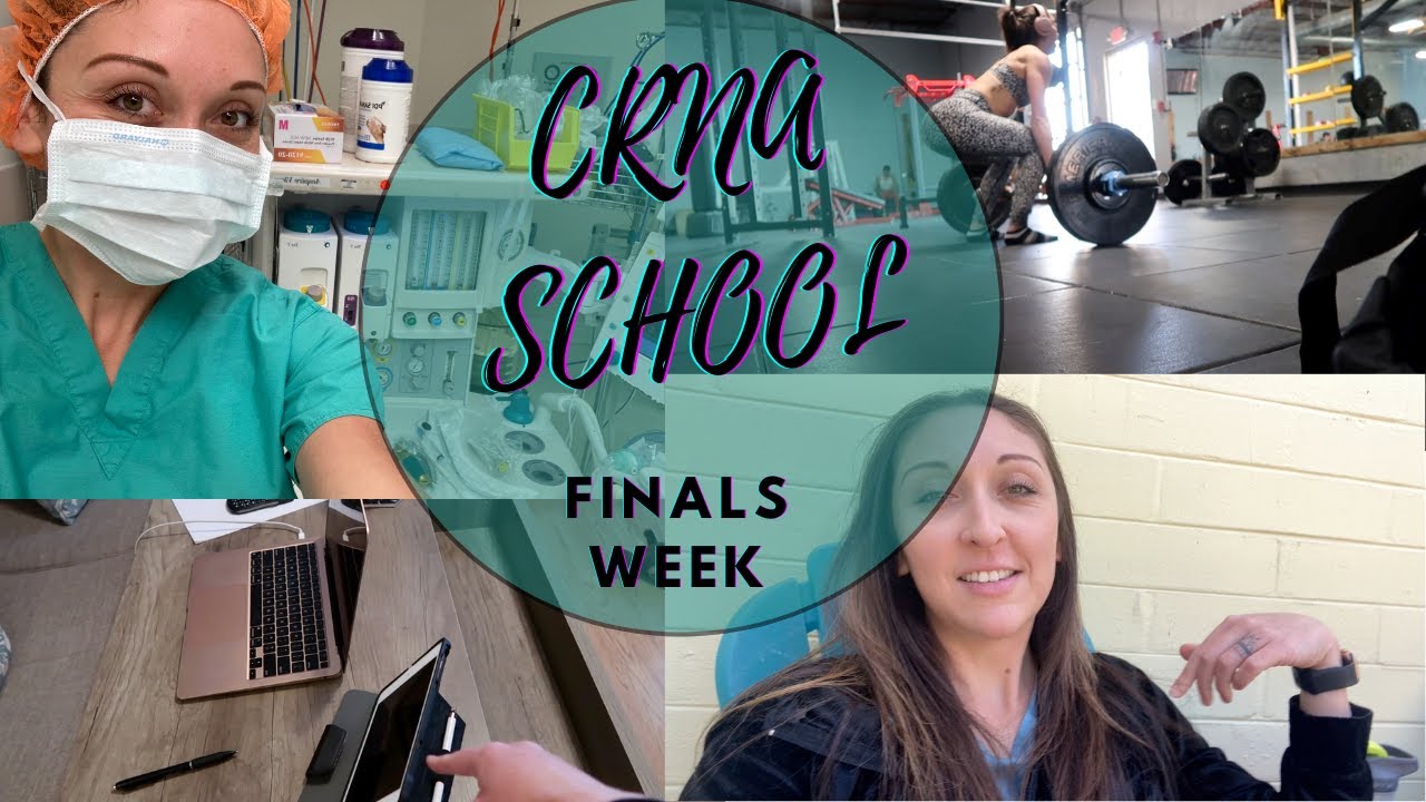 Week in the Life: CRNA student during finals week - YouTube