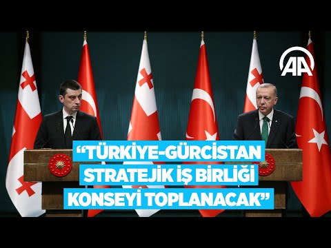 Cumhurbaşkanı Erdoğan: Türkiye-Gürcistan stratejik iş birliği konseyi toplanacak