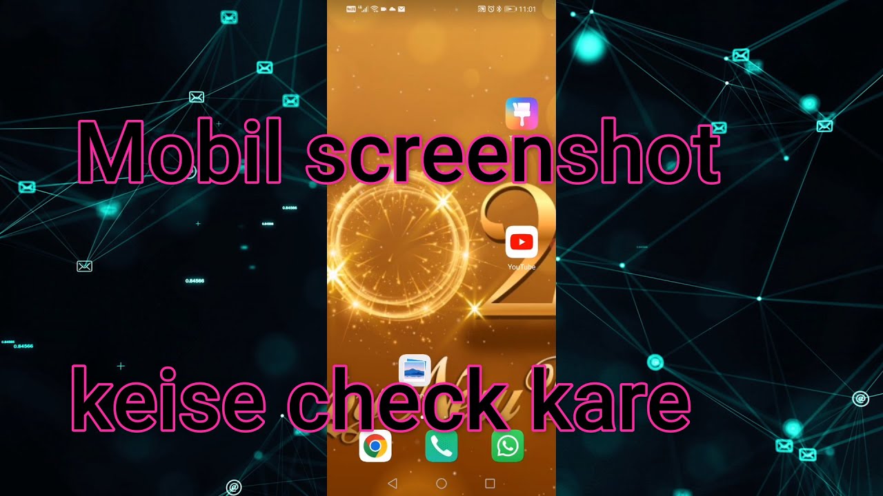 How to take mobile screenshot in Hindi - YouTube