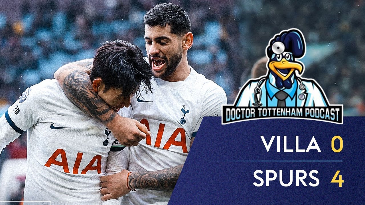E164 Cashback At Villa Park (Villa 0 Spurs 4) - YouTube