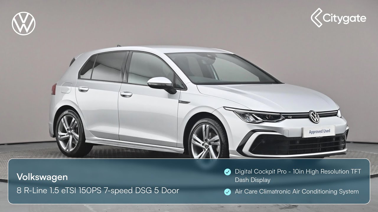 Volkswagen Golf - 8 R-Line 1.5 eTSI 150PS 7-speed DSG 5 Door - Citygate ...
