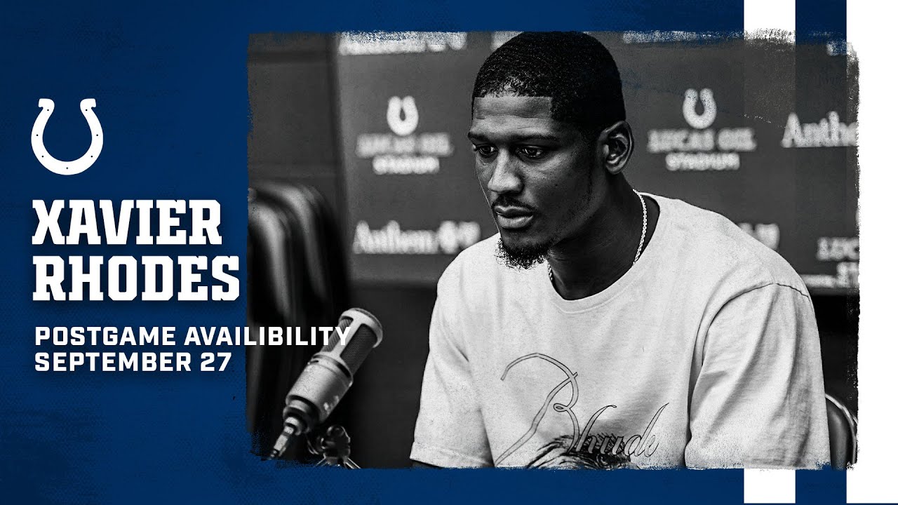 Xavier Rhodes On Two Interception Performance, Entire Defense - YouTube