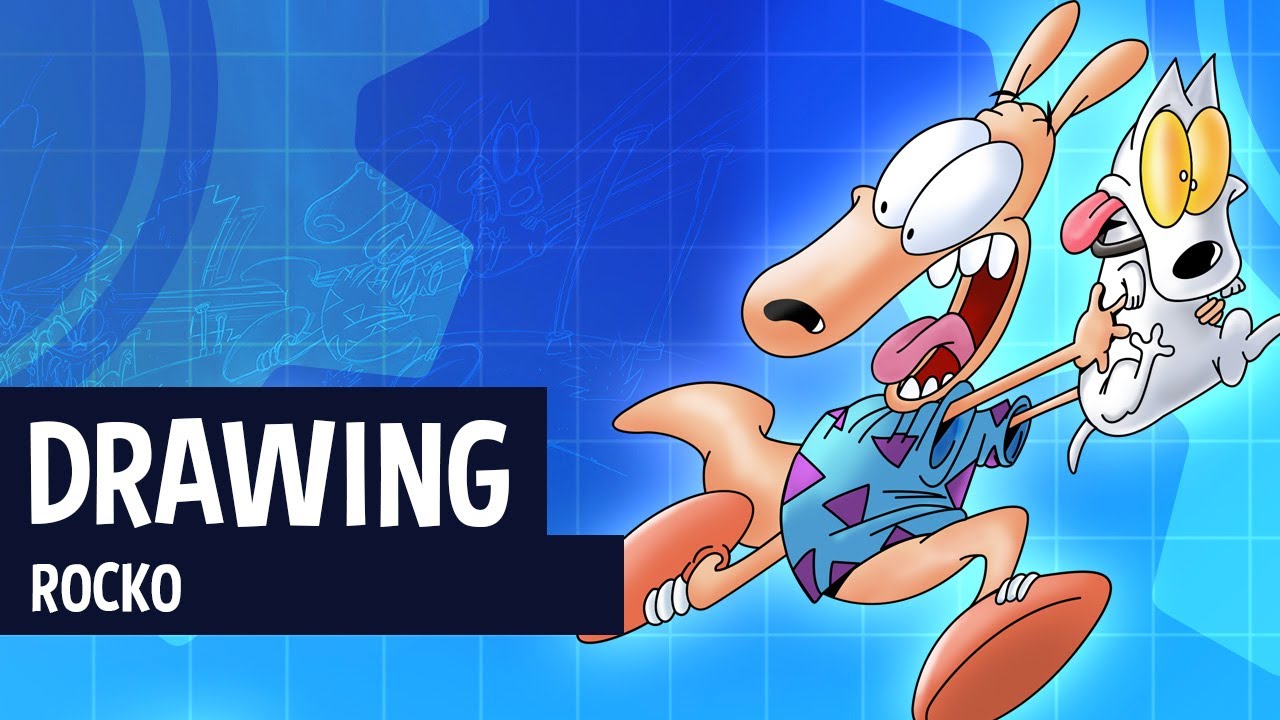 Drawing Rocko | Speed Art - YouTube