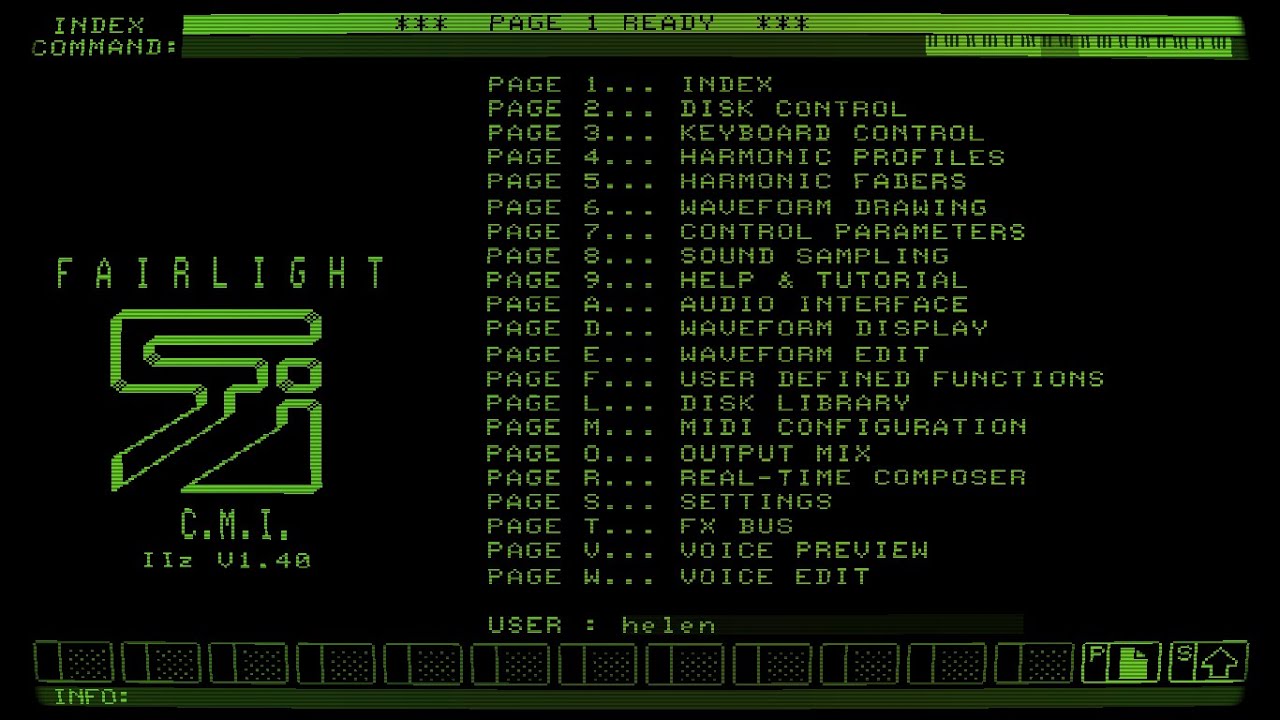 Fairsound - Helen (ARR1 Fairlight CMI) - YouTube