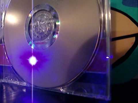 150mW BLU-RAY burning laser - YouTube