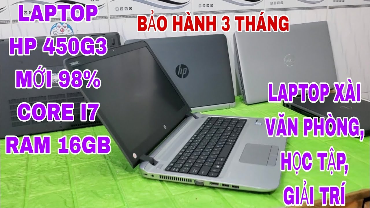 HP PROBOOK 450G3 MÁY MỚI 98% | I7 6500U RAM 16Gi | MÀN HÌNH FULL HD ...
