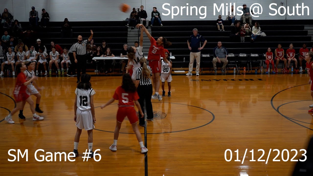 [Game #6] Spring Mills @ South - Middle School JV Girls Basketball - 01 ...