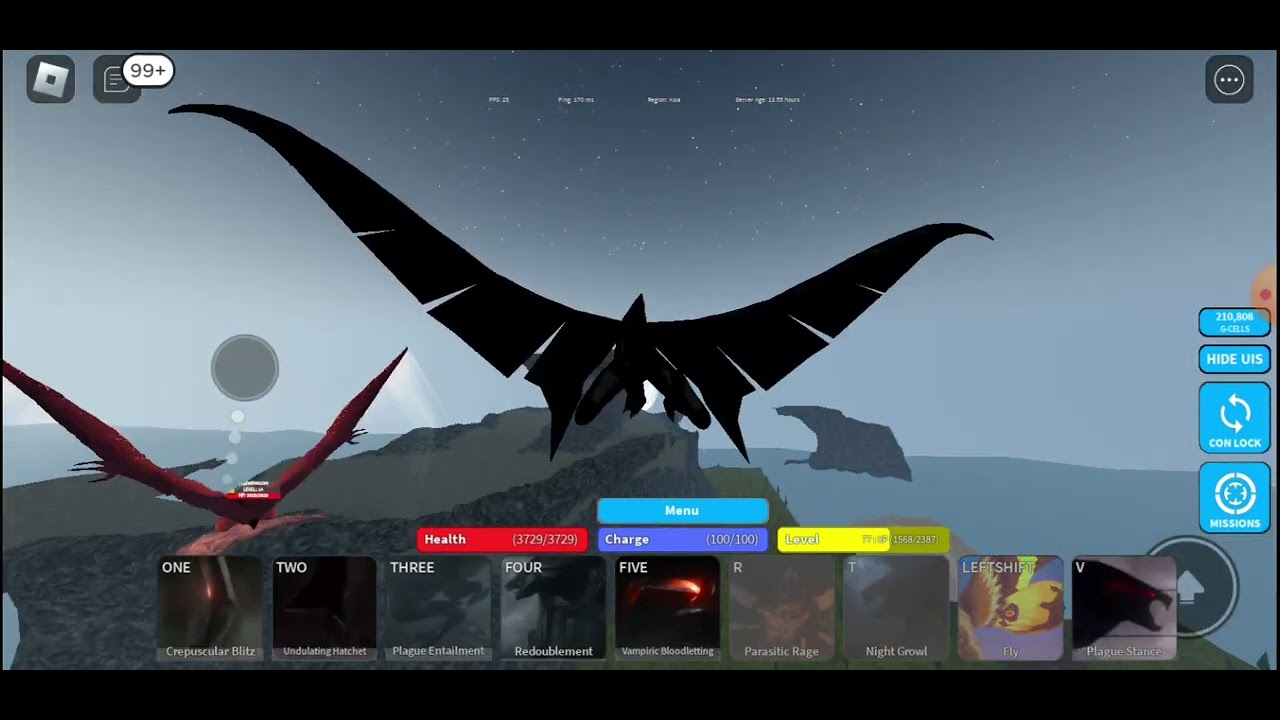 Hokmuto vs Titanus Rodan FINALE (Roblox: Kaiju Universe) - YouTube