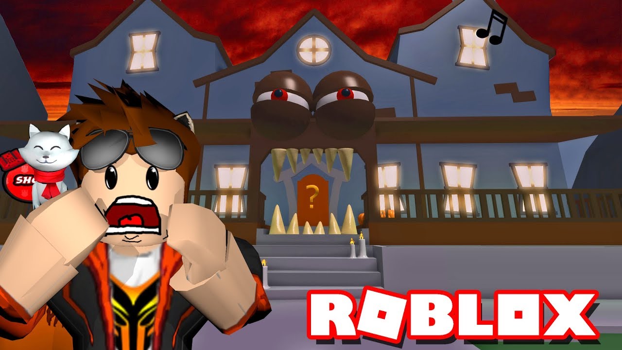 I WAS DARED TO GO TRICK OR TREATING IN A HAUNTED HOUSE!! -- ROBLOX ...
