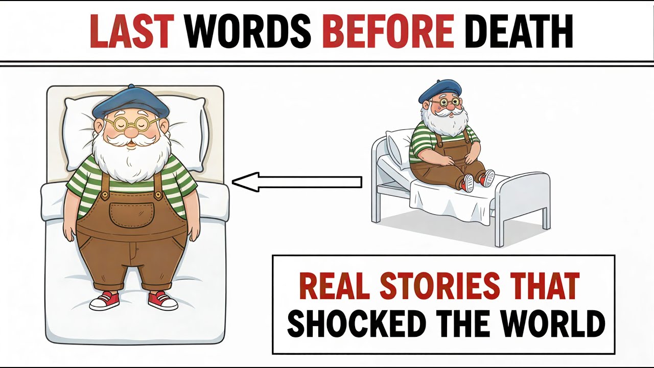 The Last Words Before Death (Real Stories That Will Shock You) - YouTube