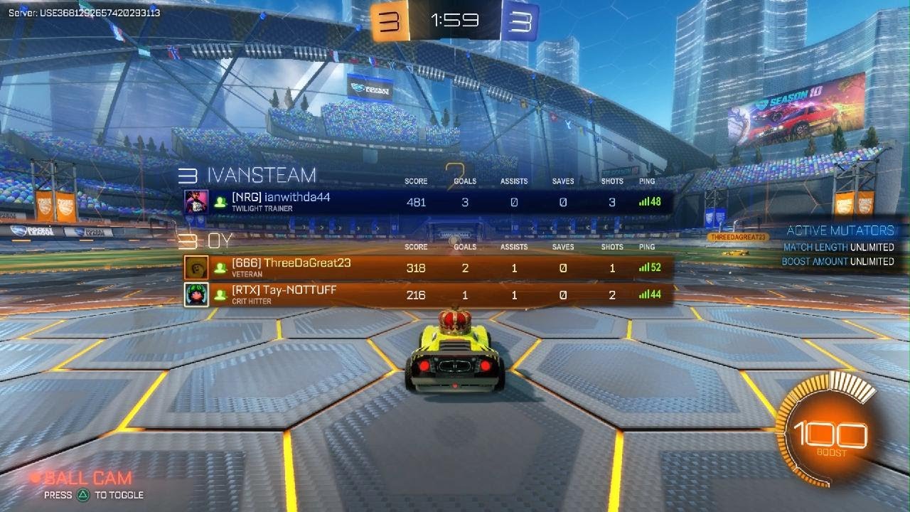 Playing rocket lead with my bro's - YouTube