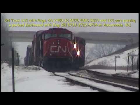CN-WC at Junction City, March 2, 2008 - YouTube