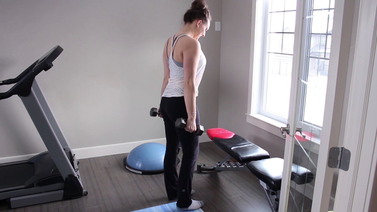 Alternating Step Ups with Weights - YouTube