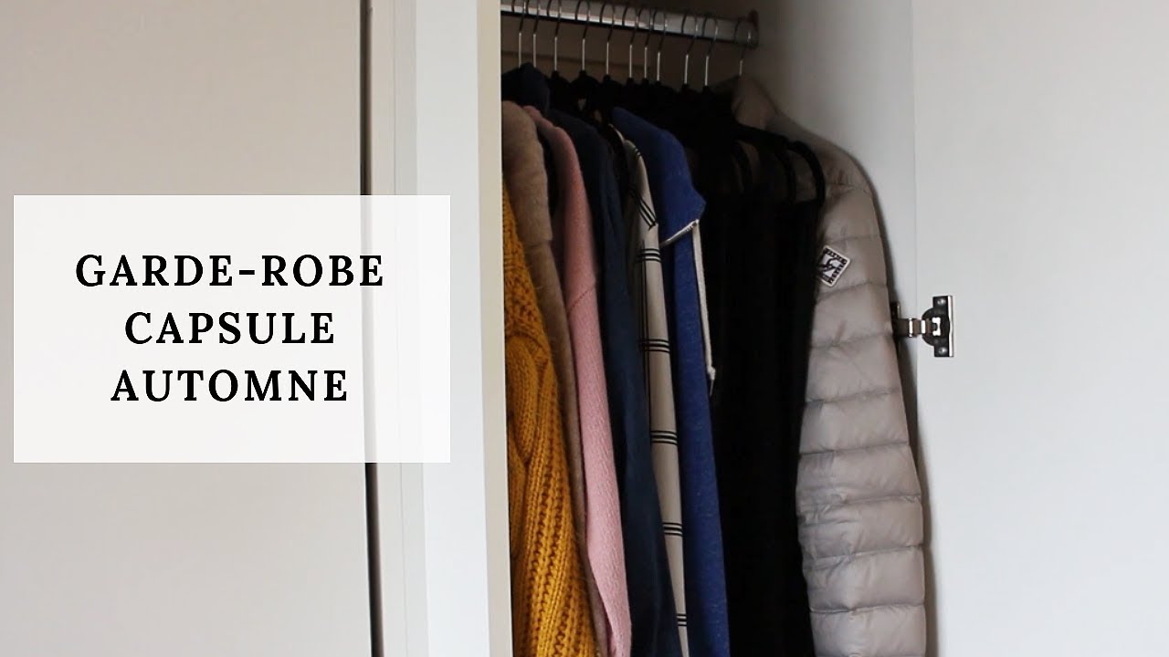 ♡Garde-robe capsule : automne 2018♡ 21 morceaux - YouTube