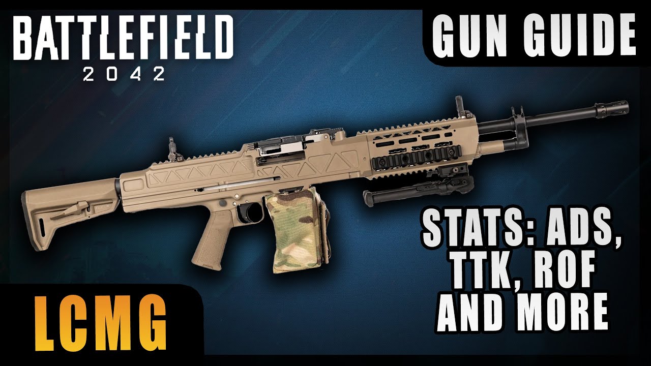 LCMG Stats & Best Attachments - Battlefield 2042 Gun Guide #8 - YouTube