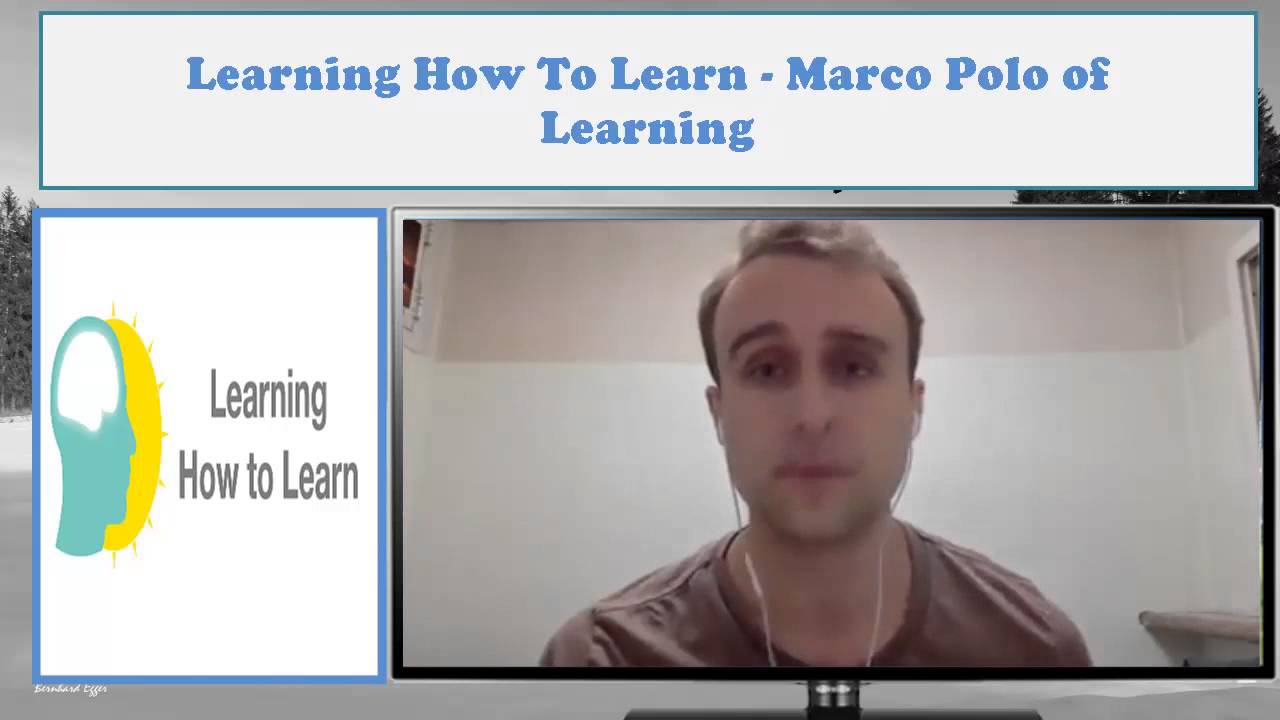 Learning How To Learn - Marco Polo of Learning - YouTube