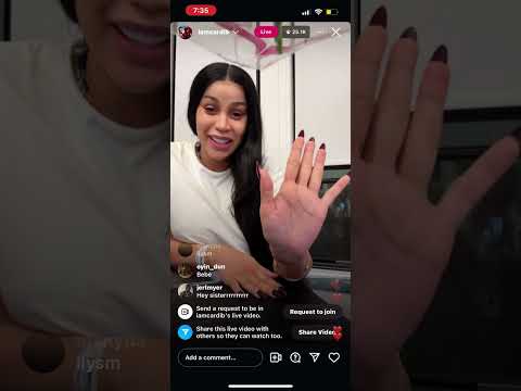 Cardi B Says She’s Dropping More Content on Instagram Live (10.16.2025)