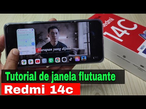 Como ativar janelas flutuantes no último celular Redmi 14c