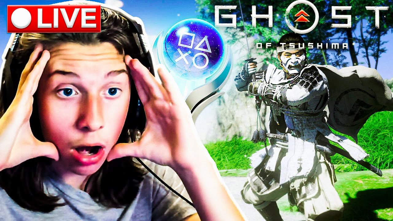 🔴LIVE - Ghost of Tsushima Platinum Grind - YouTube