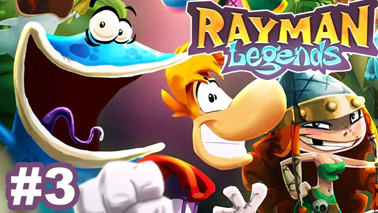 Rayman Legends Gameplay Part #3 Teensies in Trouble / Enchanted Forest ...