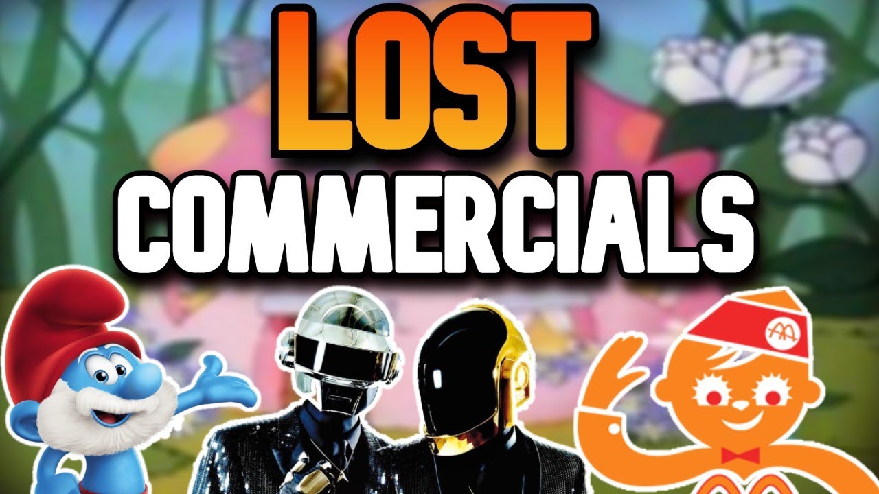 9 Pieces of Commercial Lost Media Yet To Be Found - YouTube
