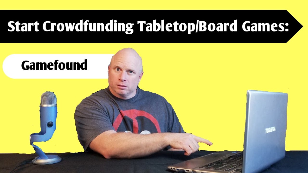 Start Crowdfunding Tabletop/Board Games: Gamefound - YouTube