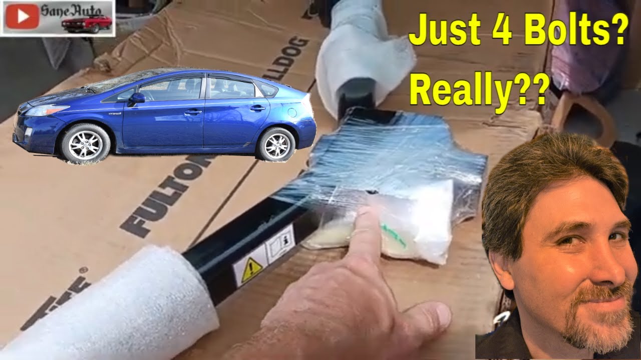 Install tow hitch 2010 Toyota Prius - YouTube