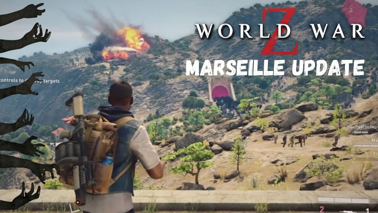 World War Z NEW Marseille Update | French Survivors, Massive Swarms ...