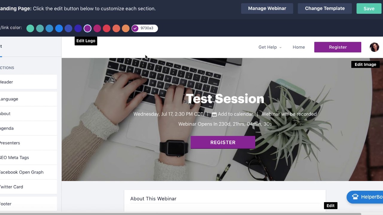 BigMarker 101: Demo of the Hosting Experience - YouTube