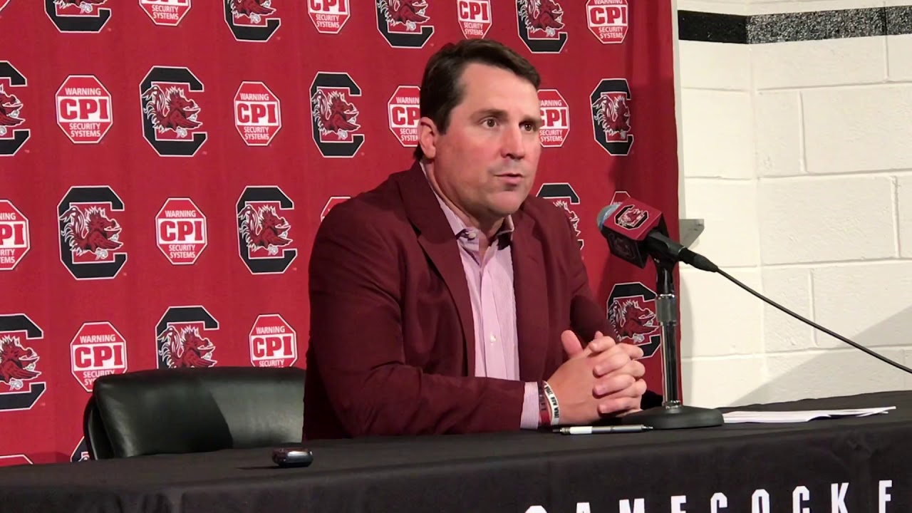 Will Muschamp previews Coastal Carolina - YouTube