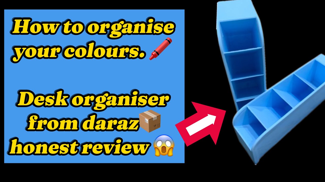How to organise your colours || My colour collection || Daraz shopping ...