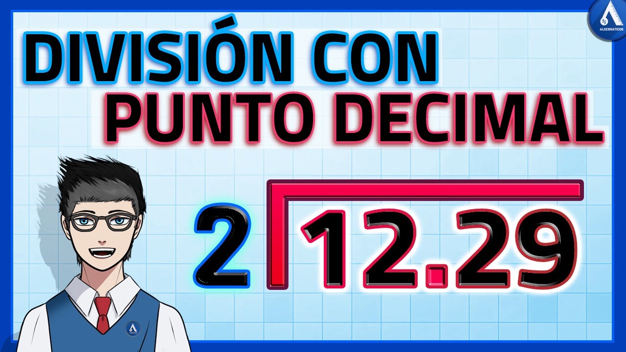 DIVISIÓN con PUNTO DECIMAL ADENTRO | División con Decimales (Adentro ...