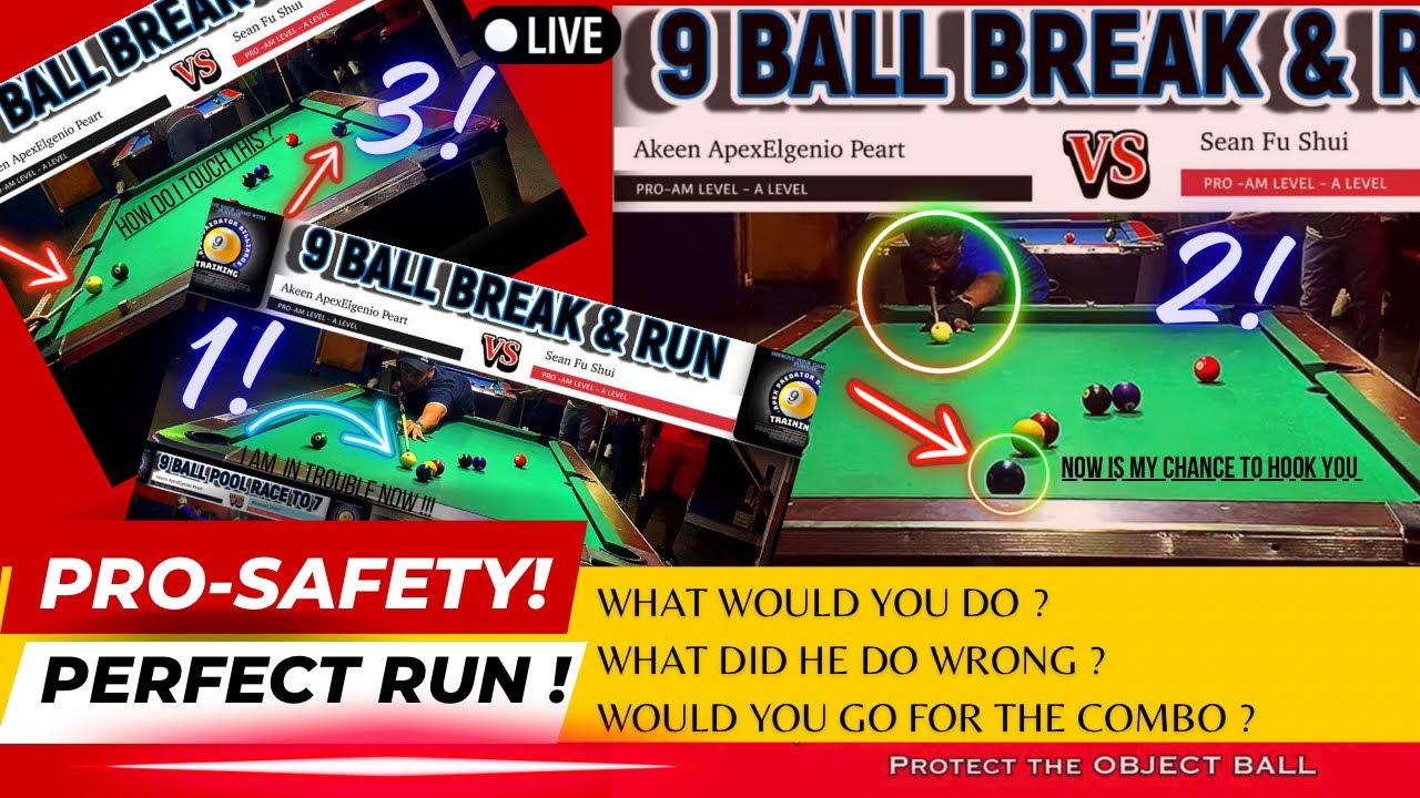 THIS PRO-SAFETY WILL WIN MORE 9 BALL RACKS? IMPROVE YOUR POSITIONAL ...