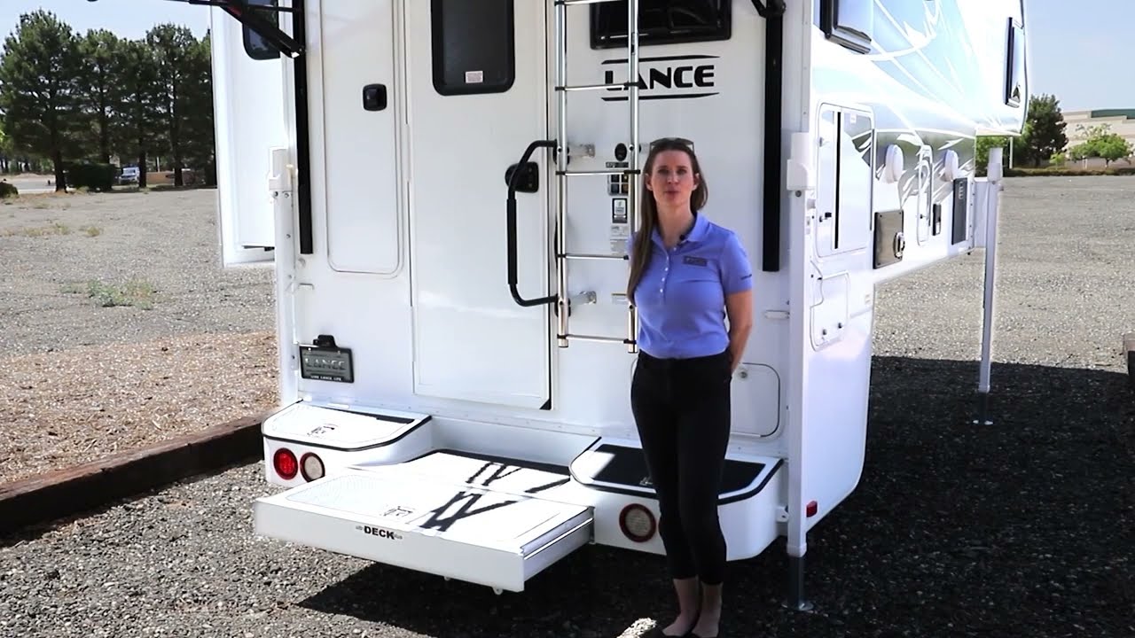 Lance at a Glance - Truck Camper Step Options - YouTube