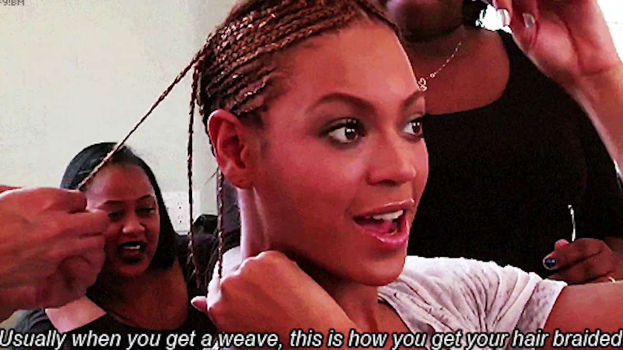 Doing my own braids with a baby, lawd... - YouTube