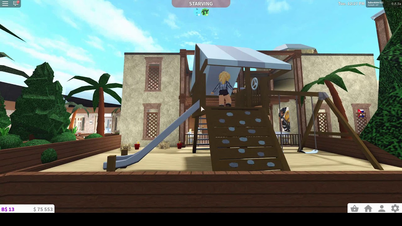 Bloxburg- Hotel Resort - (walkthrough) - YouTube