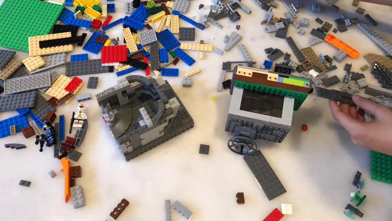 LEGO Star Wars - Hidden Kyber Crystal Cave Moc - YouTube