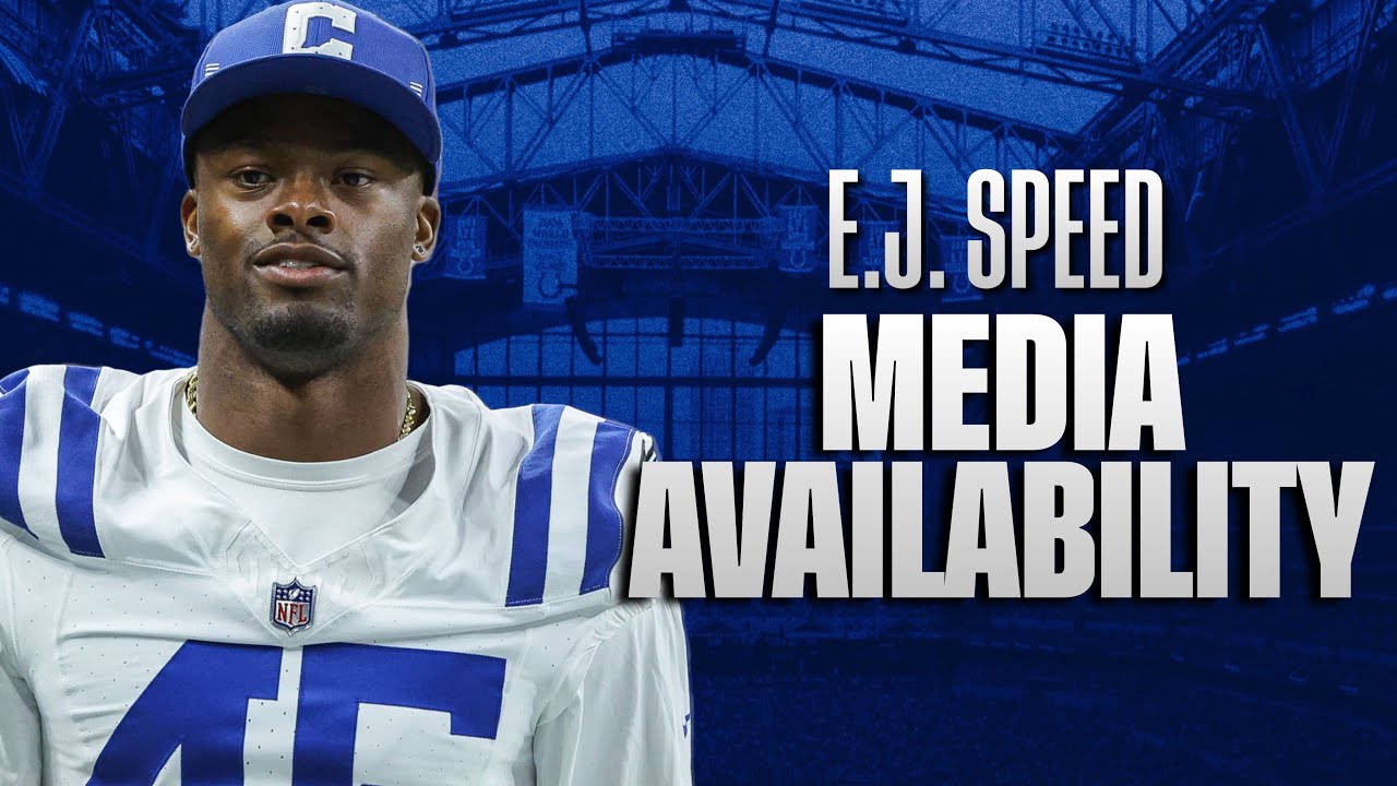Indianapolis Colts- EJ Speed On Zaire Franklin, Shaq Leonard And NFL ...