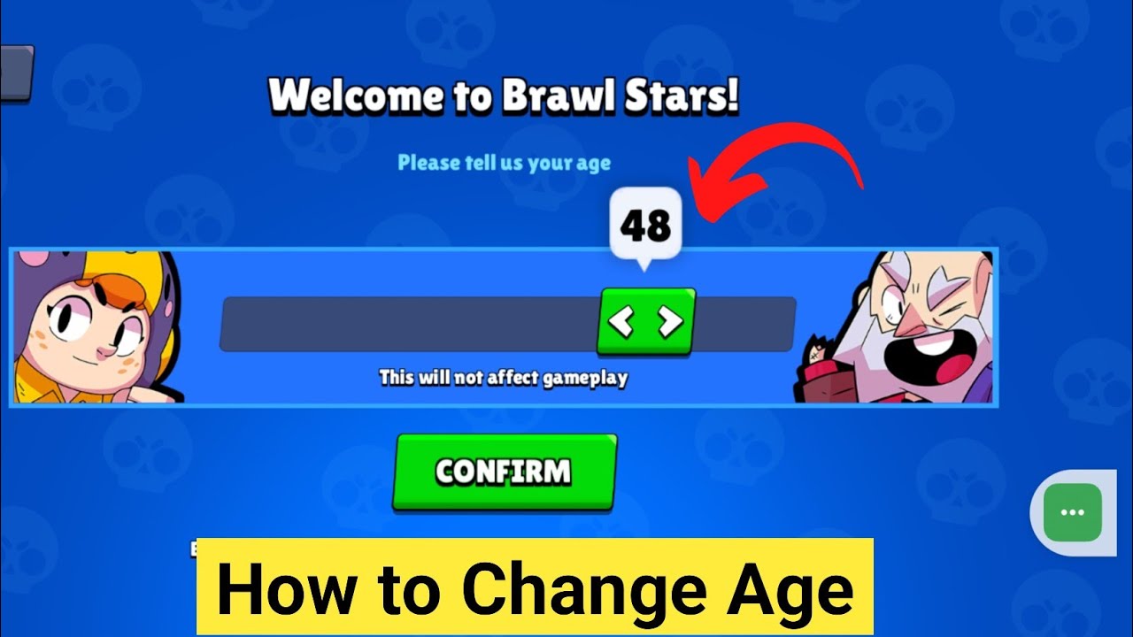 How To Change Age in Brawl Stars - Tutorial - YouTube