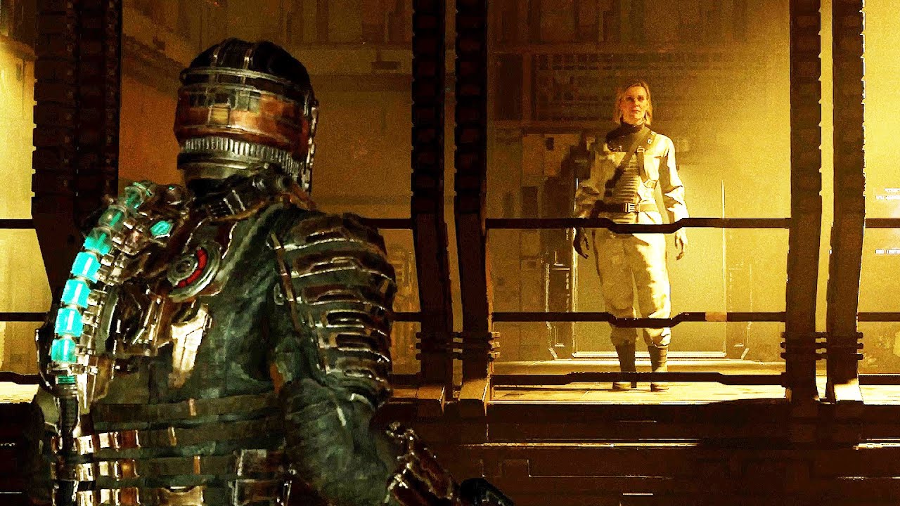 Dead Space Remake - Isaac Clarke meets Nicole Brennan Face to Face (4K ...
