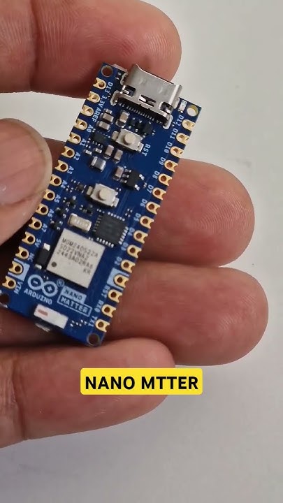 Arduino Nano Matter Development Board #matter #homeautomation #googlehome #arduino - YouTube