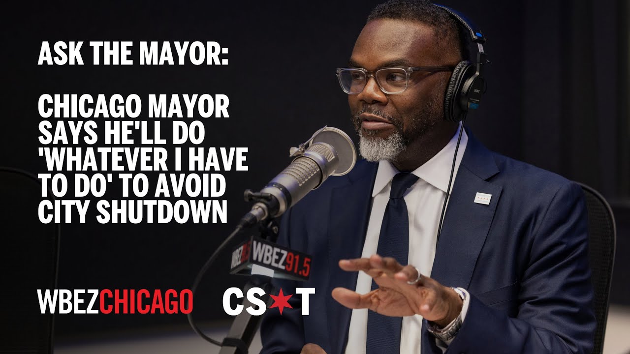 Ask the Mayor: Chicago Mayor Says He'll Do 'Whatever I Have To Do' To ...