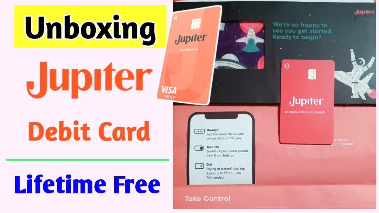 Jupiter Debit Card Unboxing & Review 2022 | Best Refer & Earn App || # ...