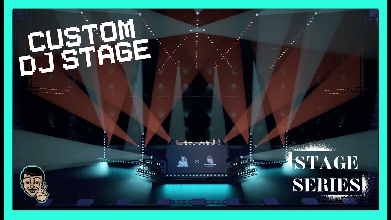 CUSTOM DJ STAGE BUILD FOR A SUBSCRIBER! - Planet Coaster STAGE SERIES ...