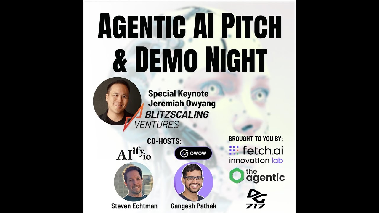 Aiify.io Agentic AI Demo & Pitch Night - YouTube