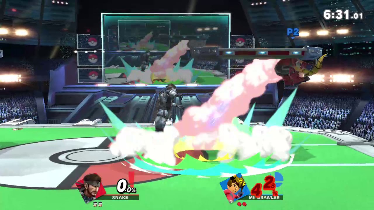 Smash Ultimate: Snake (OutcastAutumn) vs. Mii Brawler - YouTube